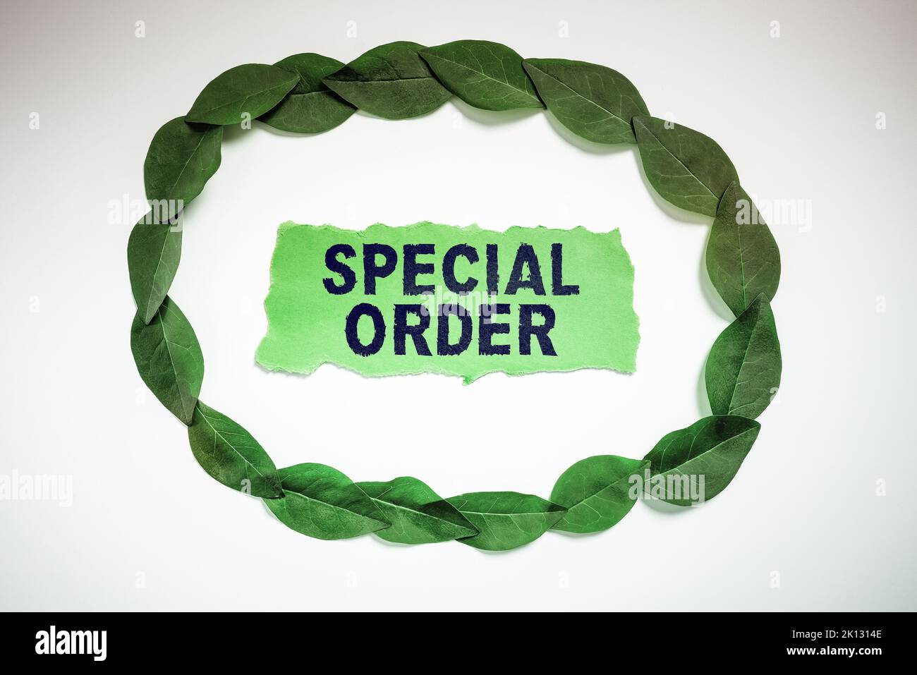 Handwriting text Special Order. Business concept Specific Item ...