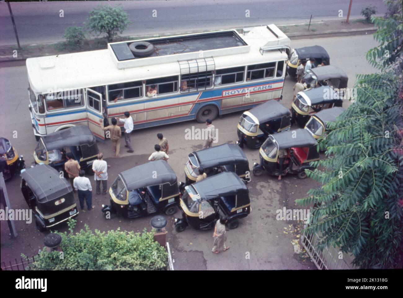 Private bus on stand hi-res stock photography and images - Alamy