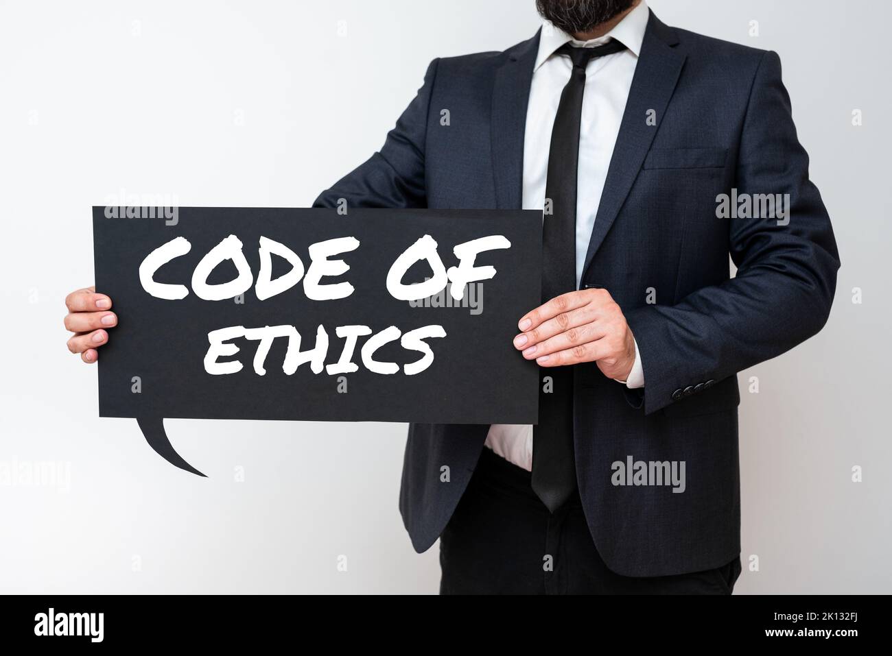 Sign displaying Code Of Ethics. Concept meaning Moral Rules Ethical ...