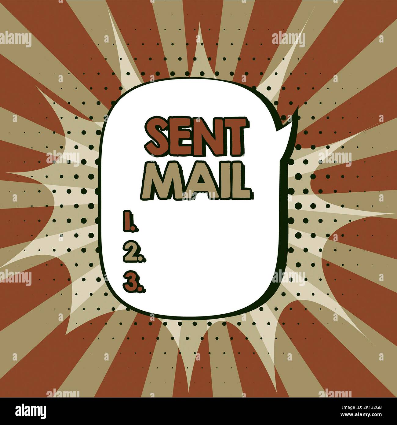 Sign displaying Sent Mail. Business idea Event where a letter to be ...