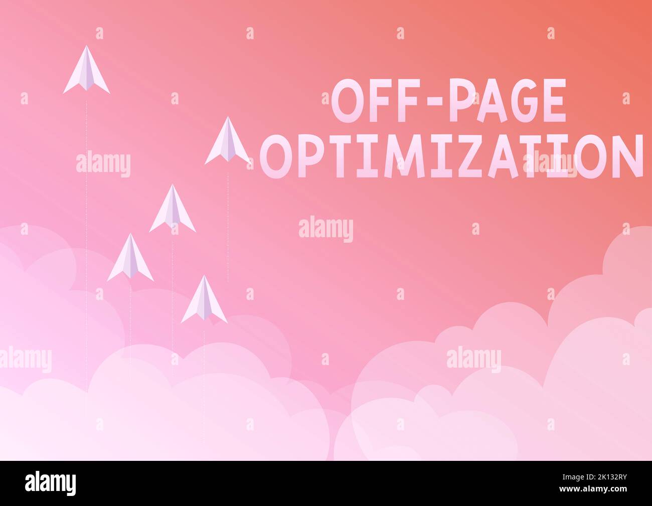 Conceptual display Off Page Optimization. Concept meaning Website ...