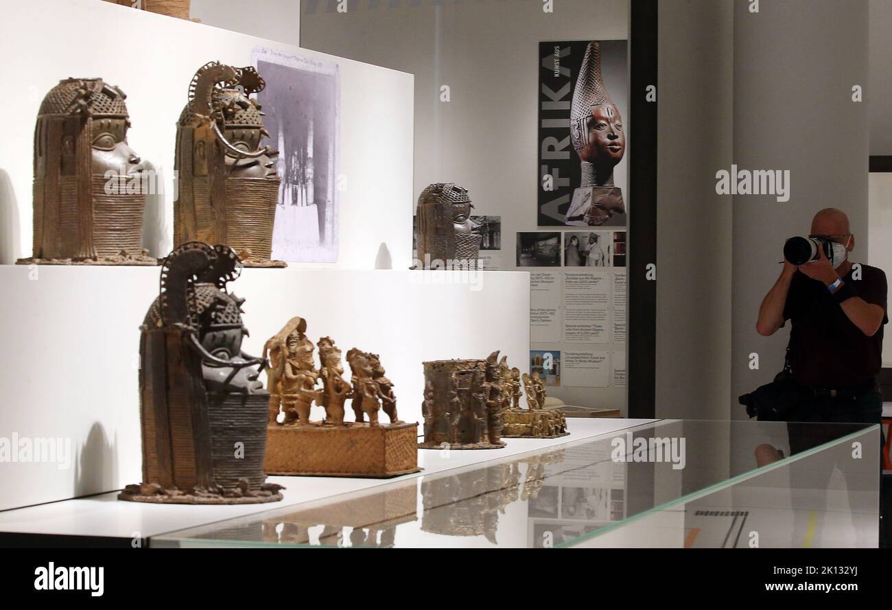 Berlin, Germany. 15th Sep, 2022. A journalist documents the so-called ...