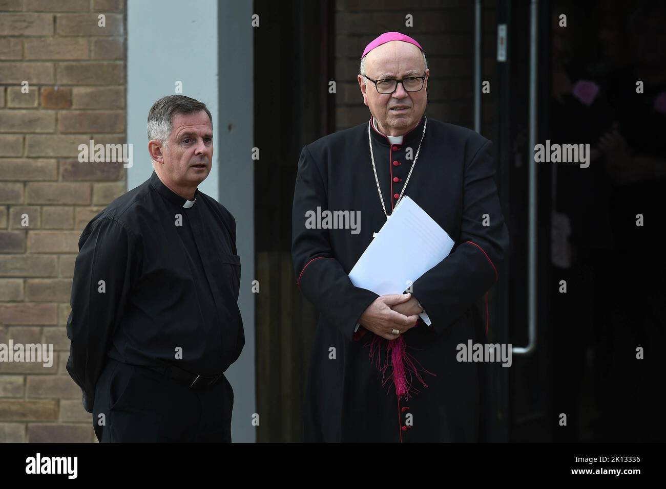 Archbishop of Liverpool the Most Reverend Malcolm McMahon (right) at ...
