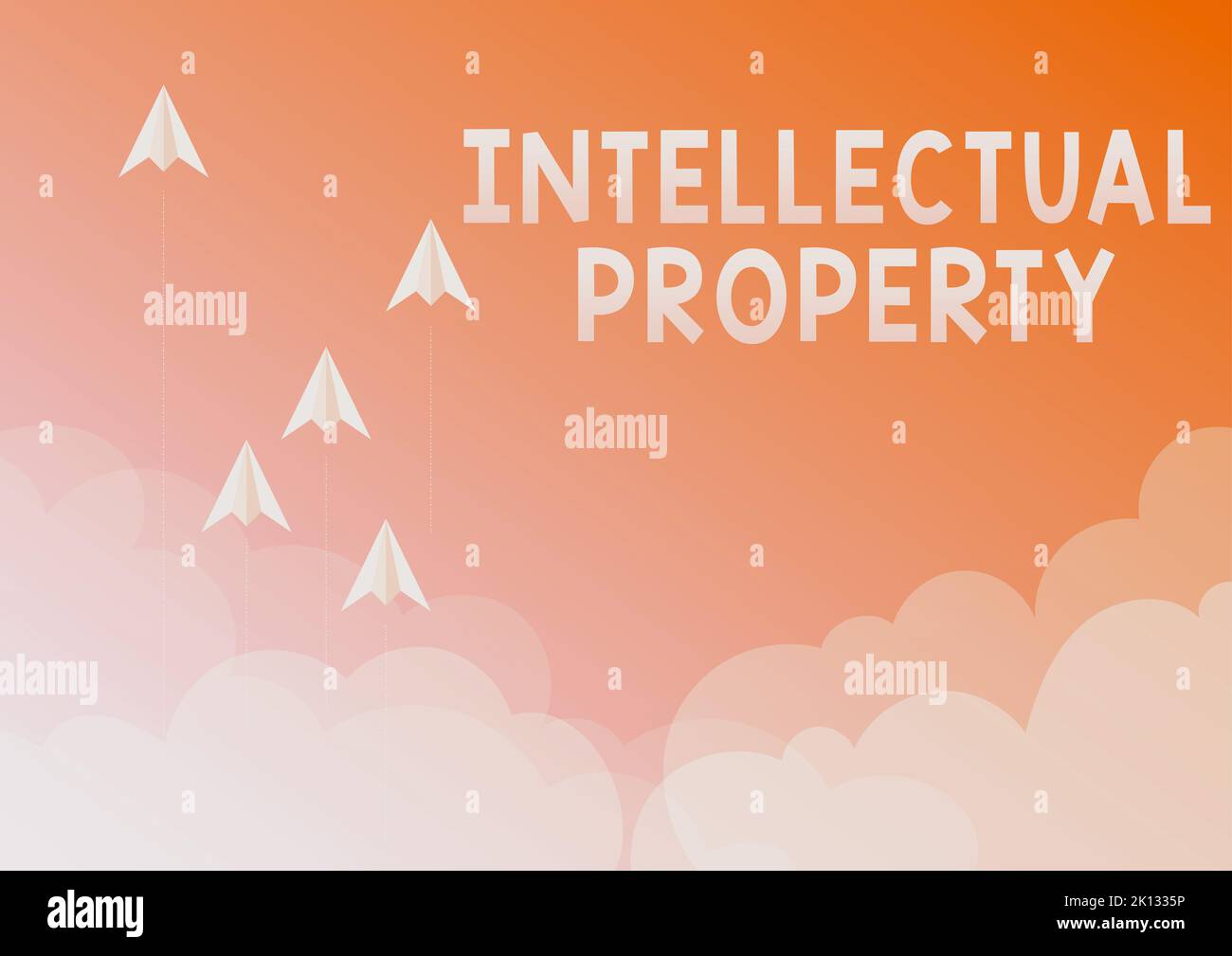 Inspiration showing sign Intellectual Property. Word for Protect from ...