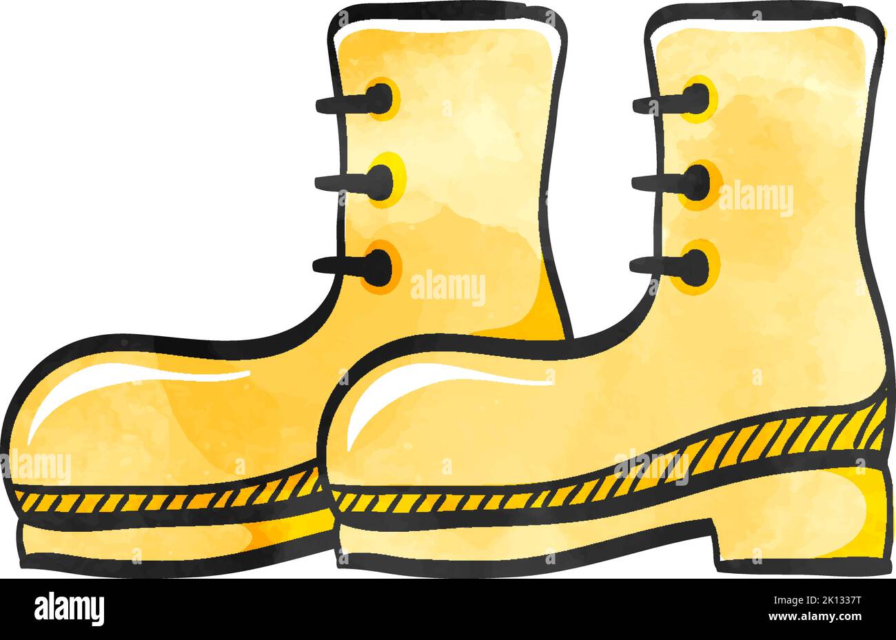 Hiking boot icon in Stock Vector Images - Alamy