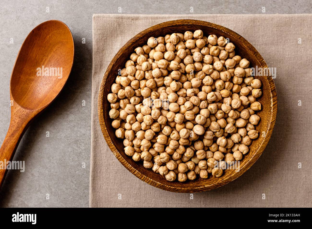 small round vegetable beans chickpeas Stock Photo - Alamy