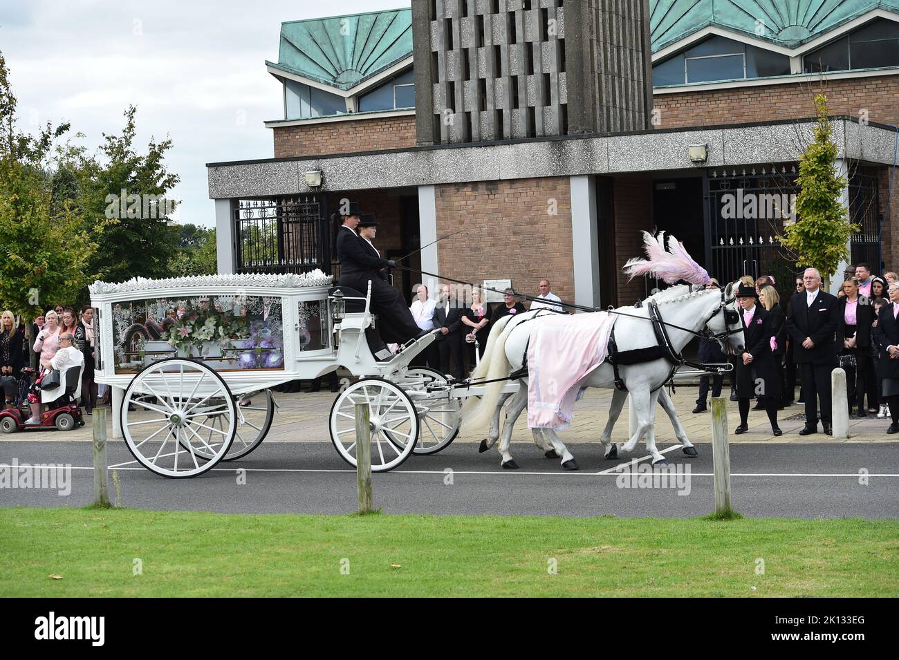 Olivia Pratt-Korbel's coffin arrives at St Margaret Mary's Church in ...