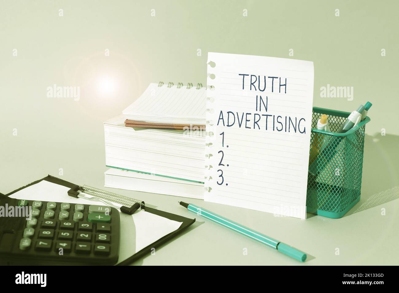 Text showing inspiration Truth In Advertising. Business idea Practice ...