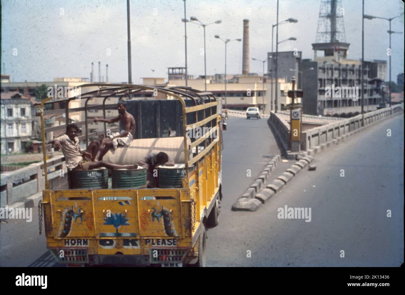 Fly Over Bridge, Bombay Stock Photo - Alamy