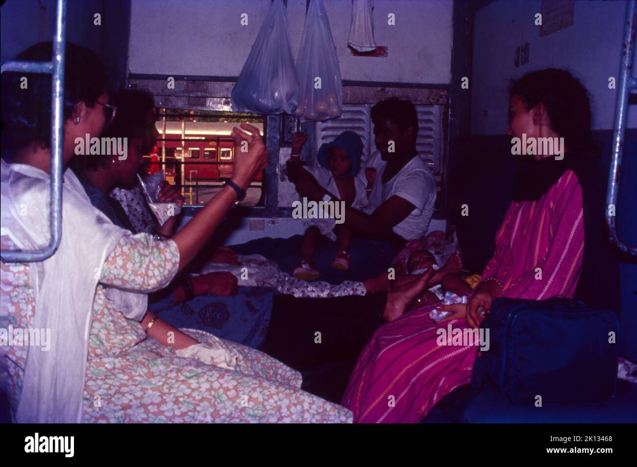 Indian railway compartment inside hi-res stock photography and images ...