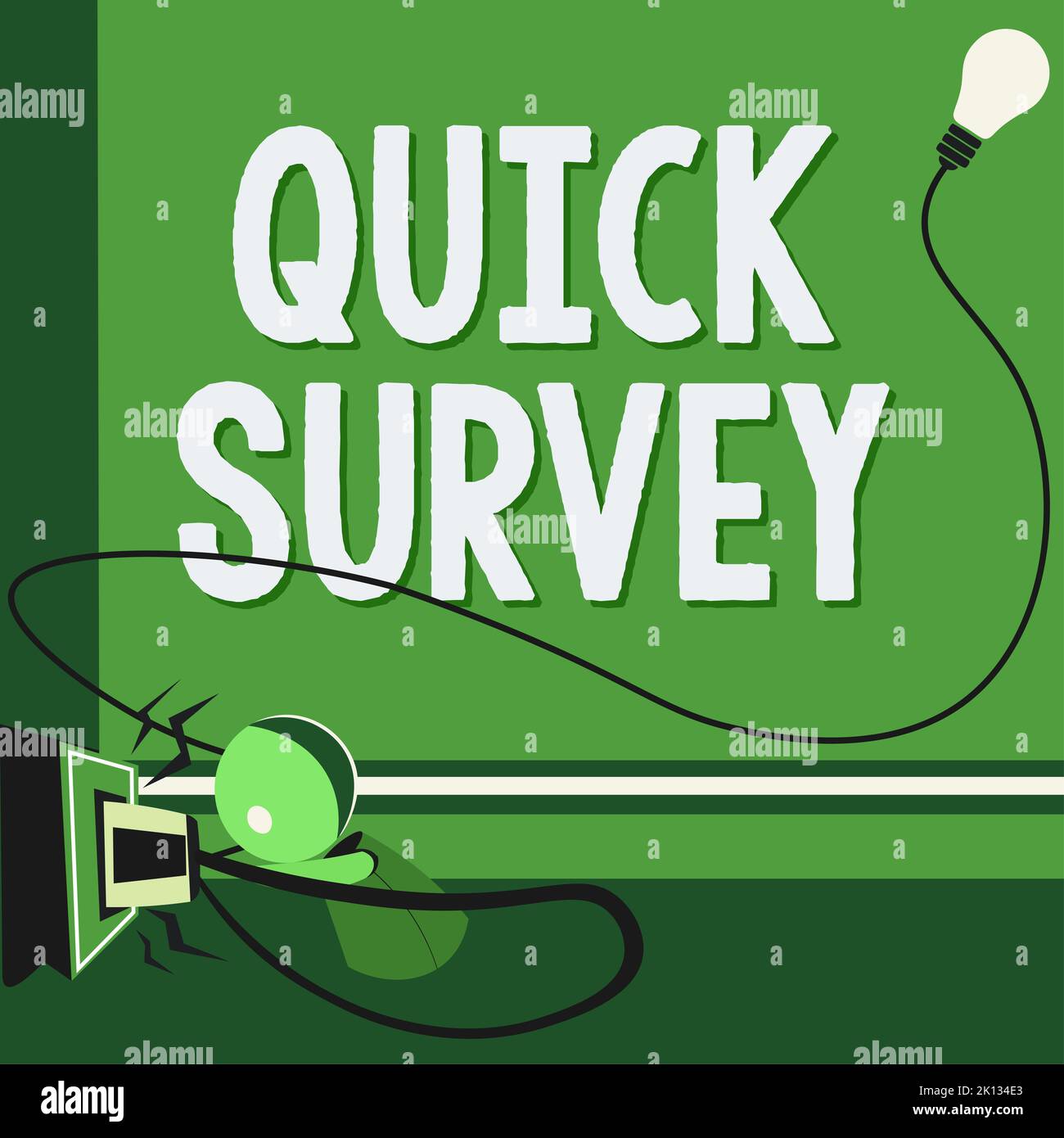 Text showing inspiration Quick Survey. Business idea Conduct fast check ...