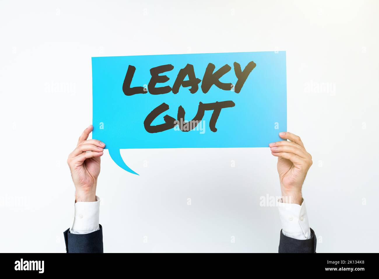 Inspiration showing sign Leaky Gut. Conceptual photo A condition in ...