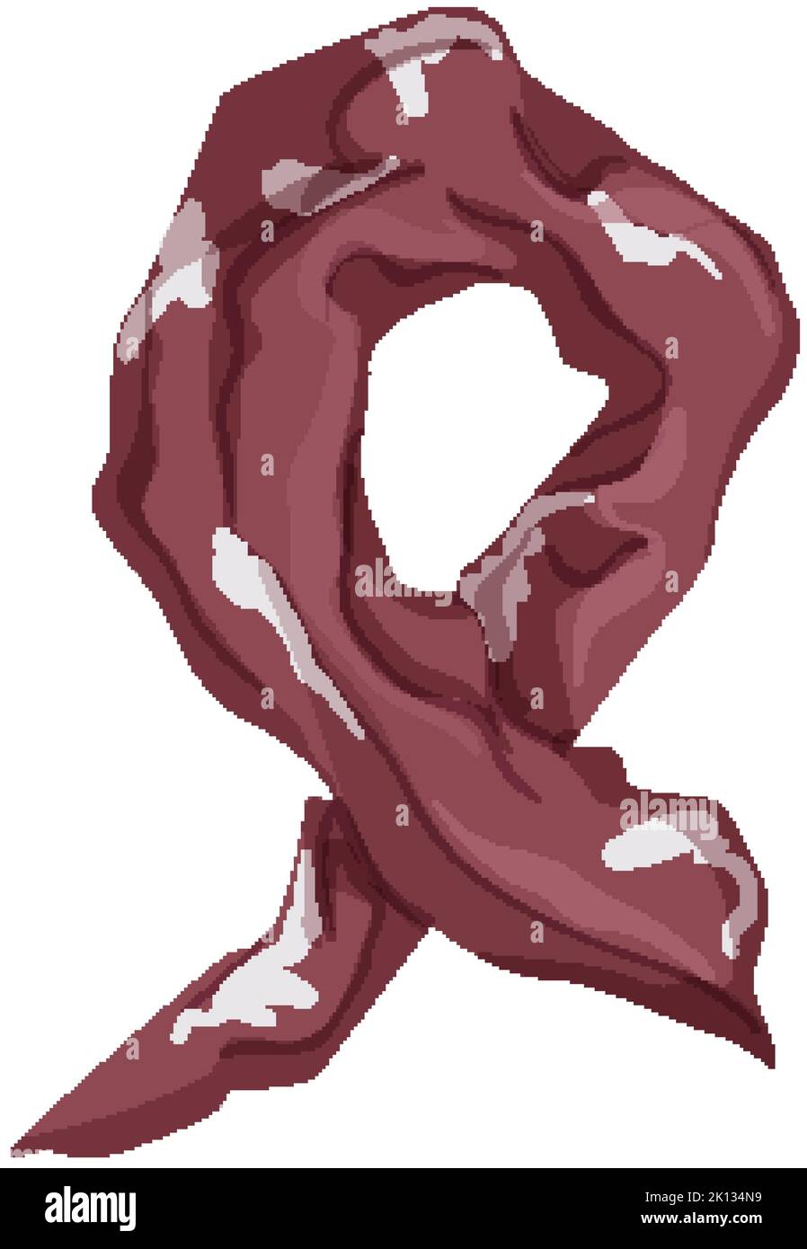 young scarf women cartoon vector illustration Stock Vector Image & Art ...