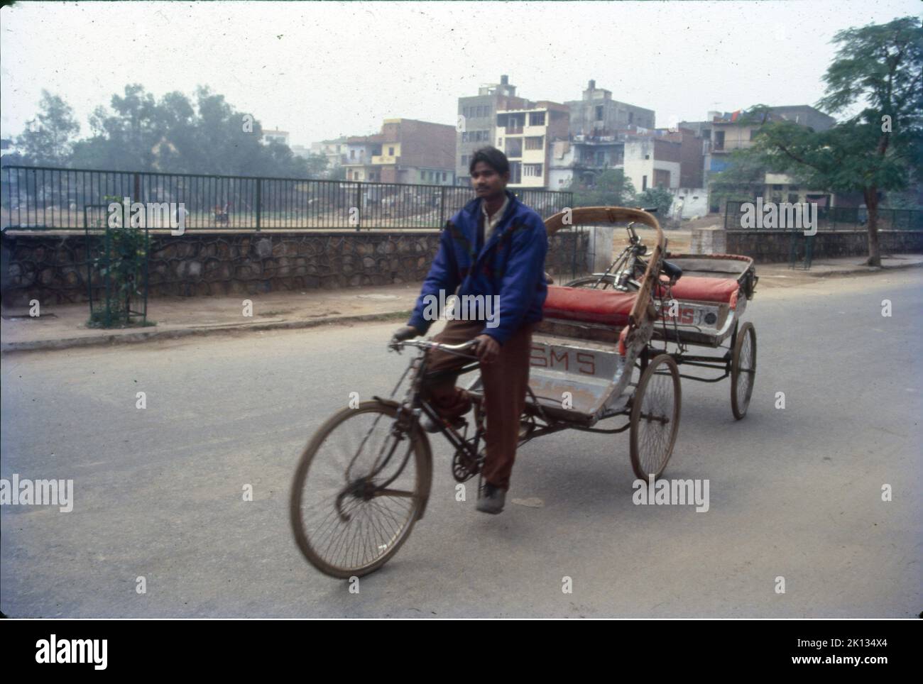 Cycle Rickshaw, Delhi, India Stock Photo - Alamy