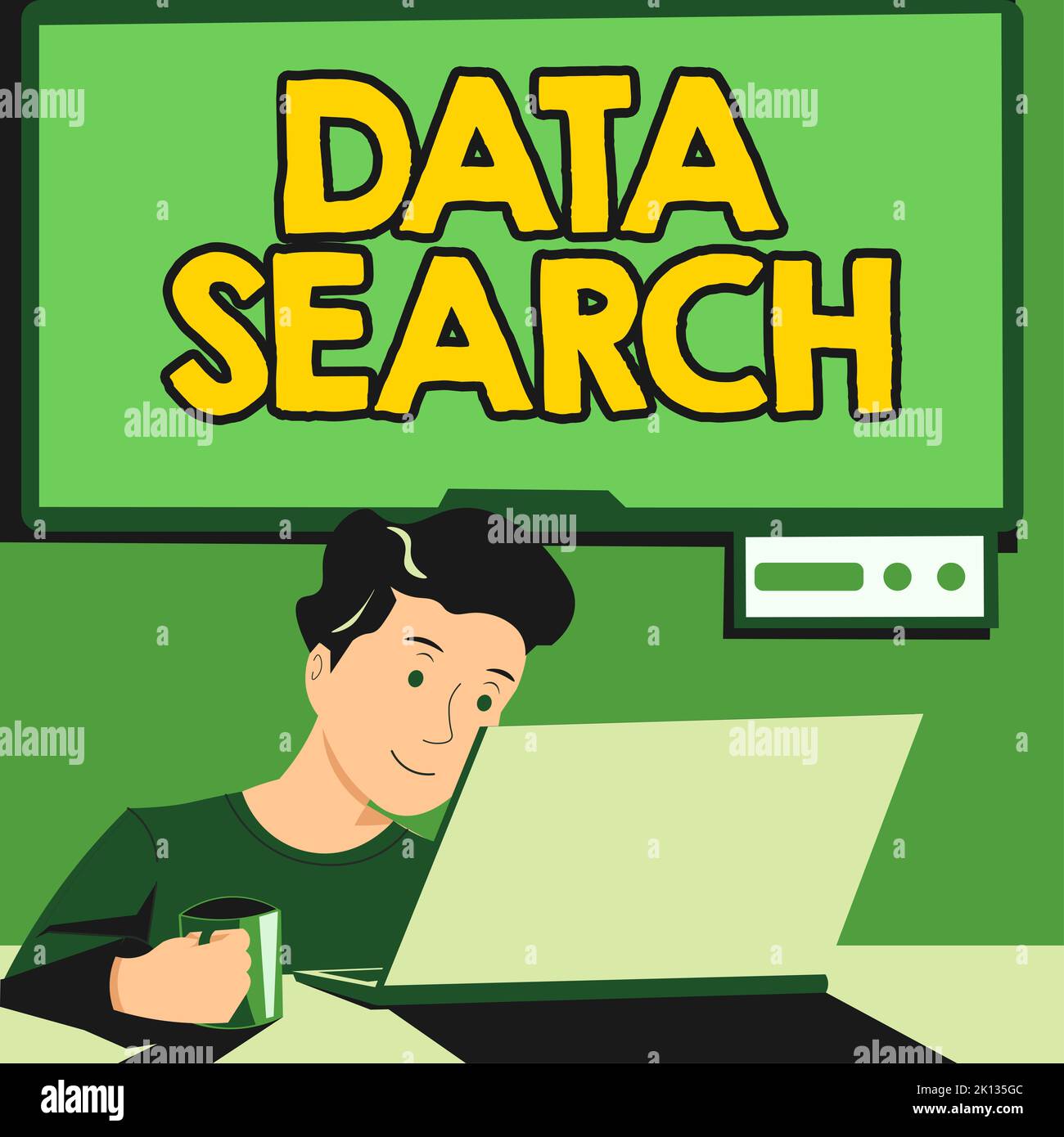 Inspiration showing sign Data Search. Internet Concept gathers and ...