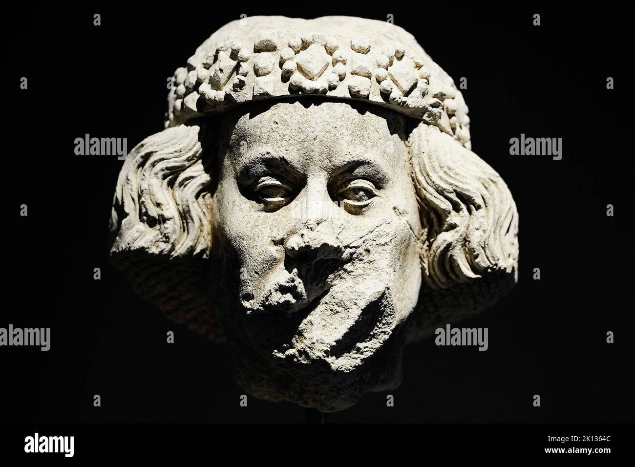 Mannheim, Germany. 15th Sep, 2022. A stone sculpture of William the ...