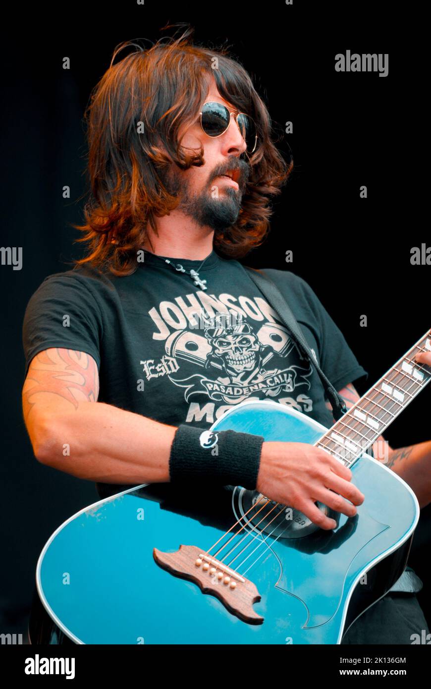 Dave Grohl - Foo Fighters, V2007, Hylands Park, Chelmsford, Essex ...