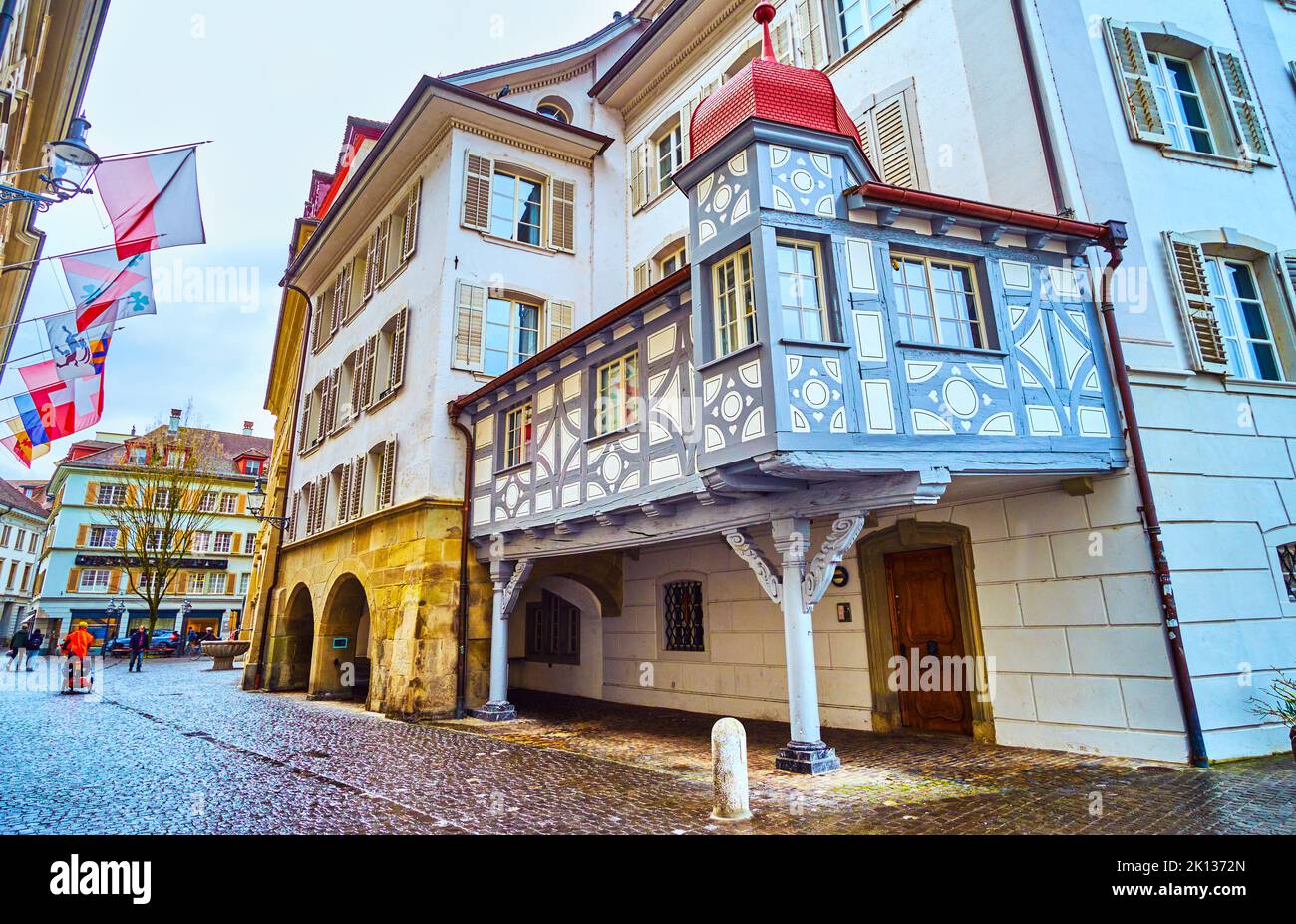 Enjoy great medieval architecture of Altstadt (Old Town) of Lucerne ...