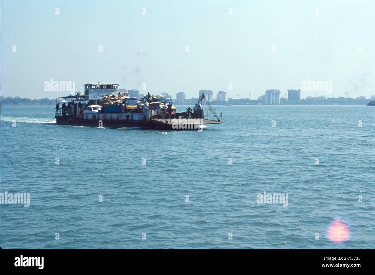 Ferry Barge, Cochin Kerala, India Stock Photo - Alamy
