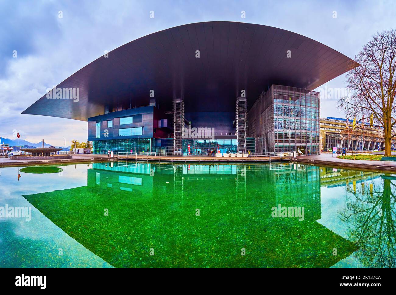 Kkl art centre concert hall lucerne hi-res stock photography and images ...