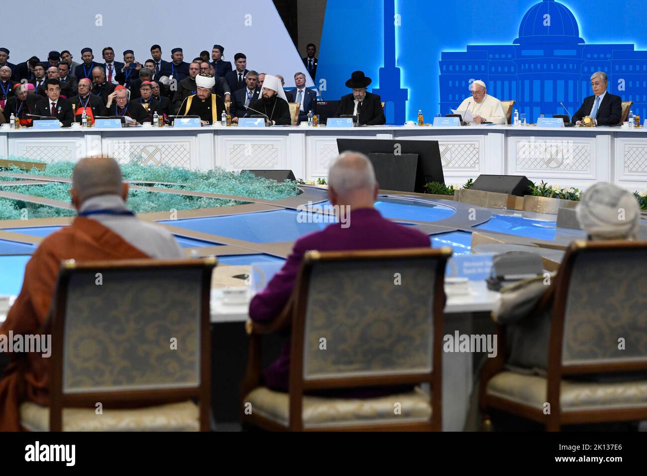 Vatican, Vatican. 15th Sep, 2022. Kazakhstan, 22/09/15 Pope Francis ...