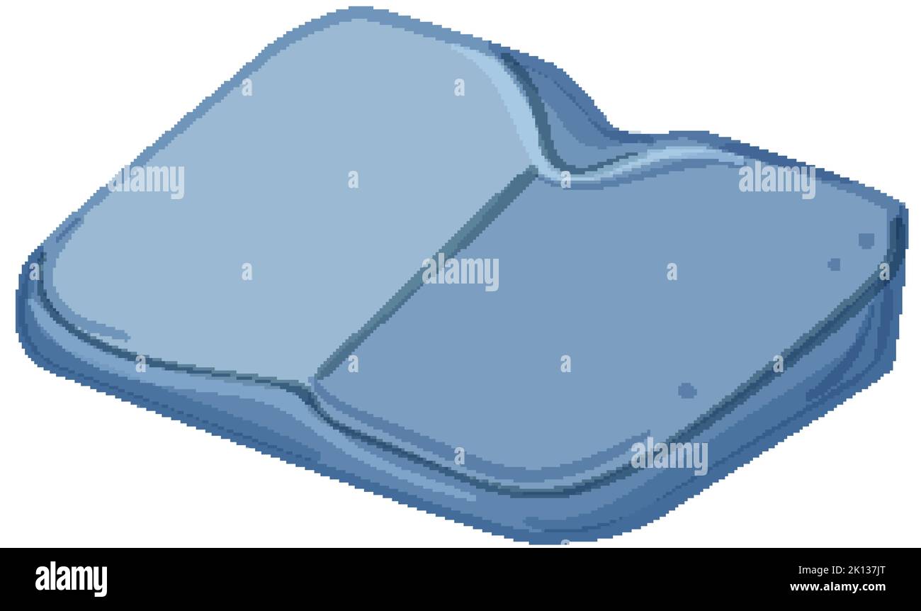 interior seat cushion cartoon vector illustration Stock Vector Image ...