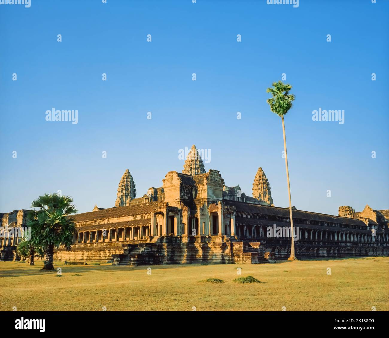 Dawn at the Angkor Wat temple, Cambodia, Asia Stock Photo - Alamy