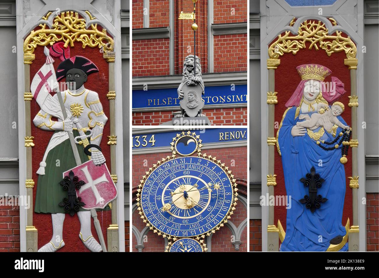 The House of the Blackheads is a medieval building located in the old ...