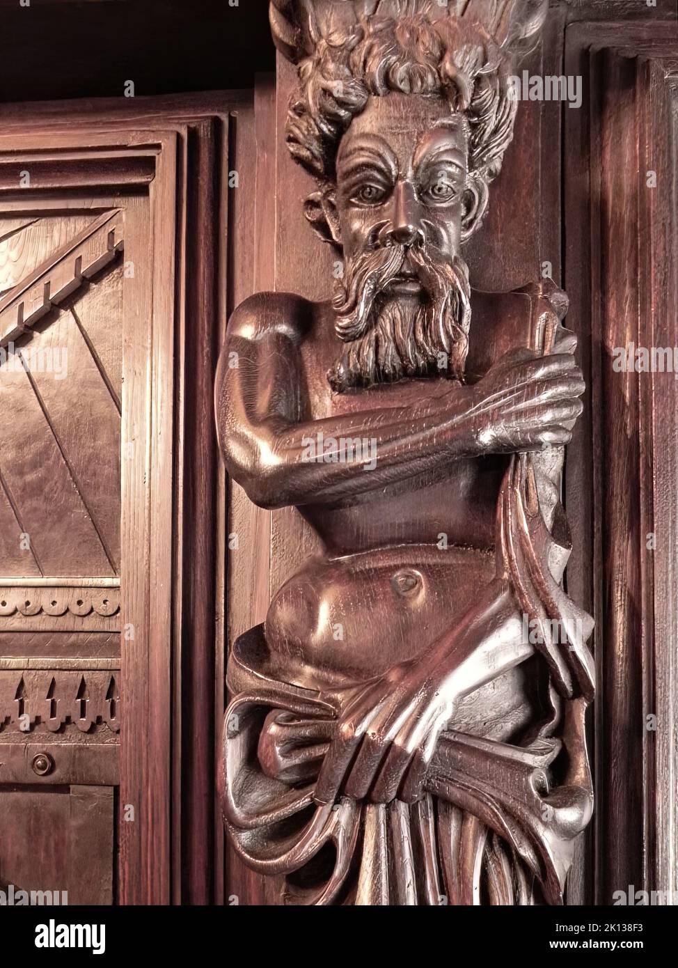 The interior of the House of the Blackheads the medieval building in ...