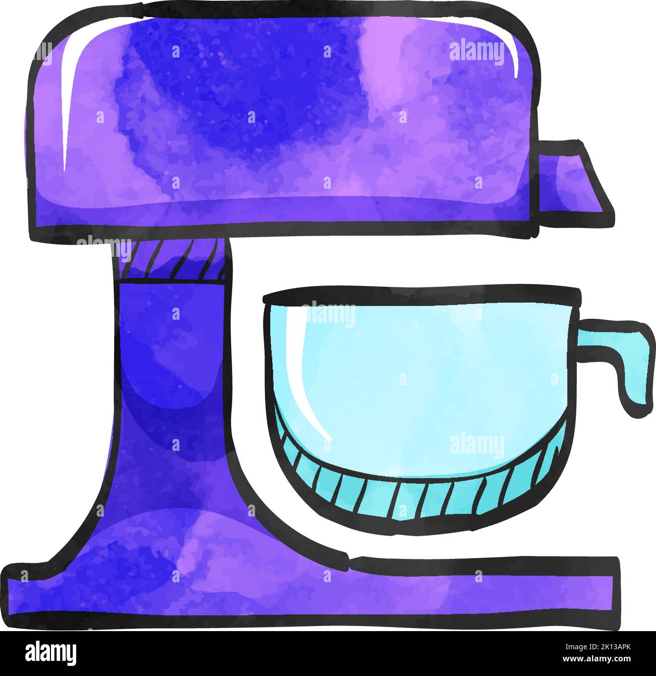 Hand mixer icon in Cut Out Stock Images & Pictures - Alamy