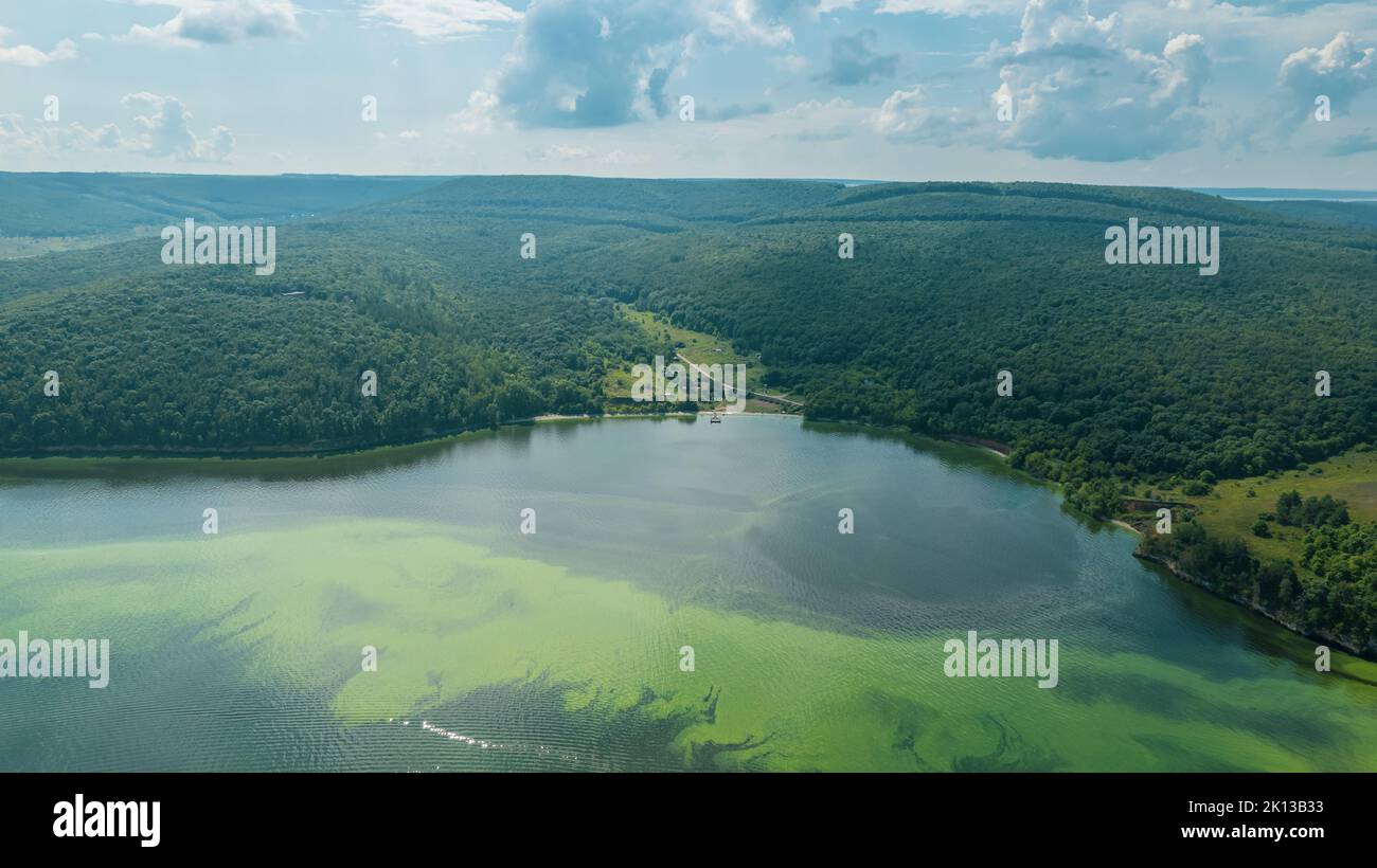 Travel to Russia, the Volga River, Central Russia, Samara Luka. Summer ...