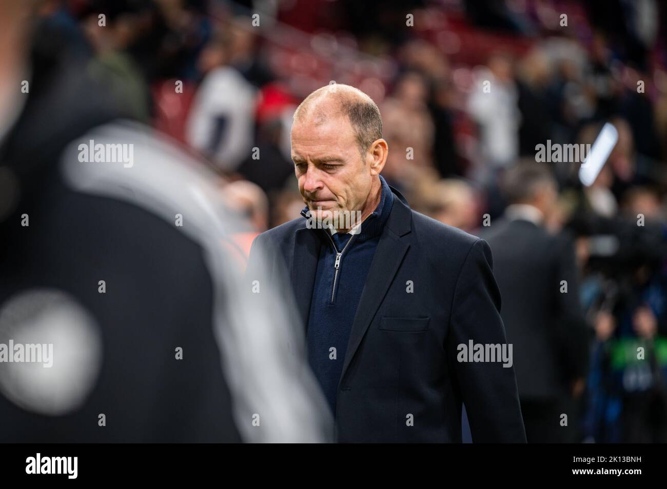 Copenhagen, Denmark. 14th Sep, 2022. Head coach Jess Thorup of FC Copenhagen seen after the UEFA ...