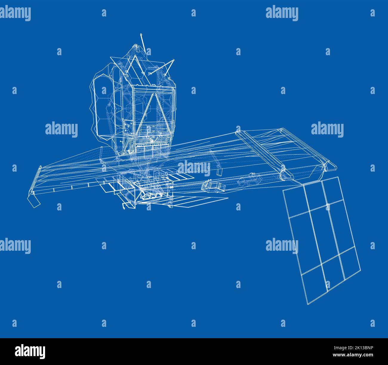 James Webb Space Telescope. Vector Stock Vector Image & Art - Alamy