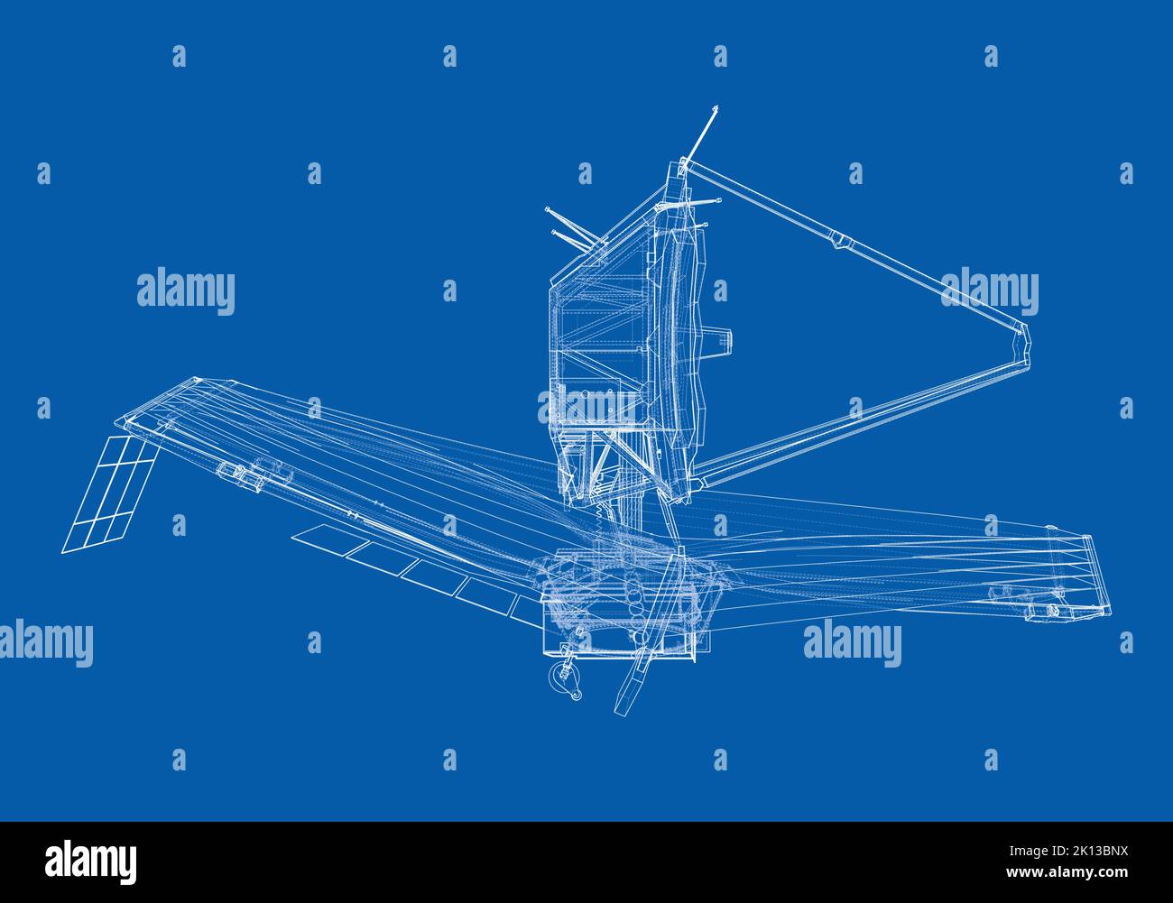James webb telescope Stock Vector Images - Alamy