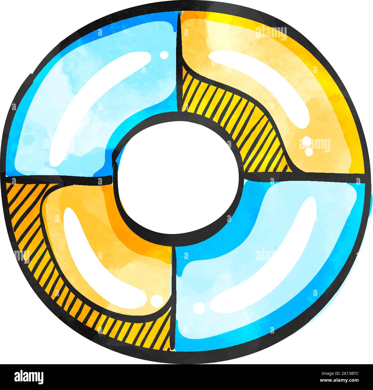 Float in tube Stock Vector Images - Alamy