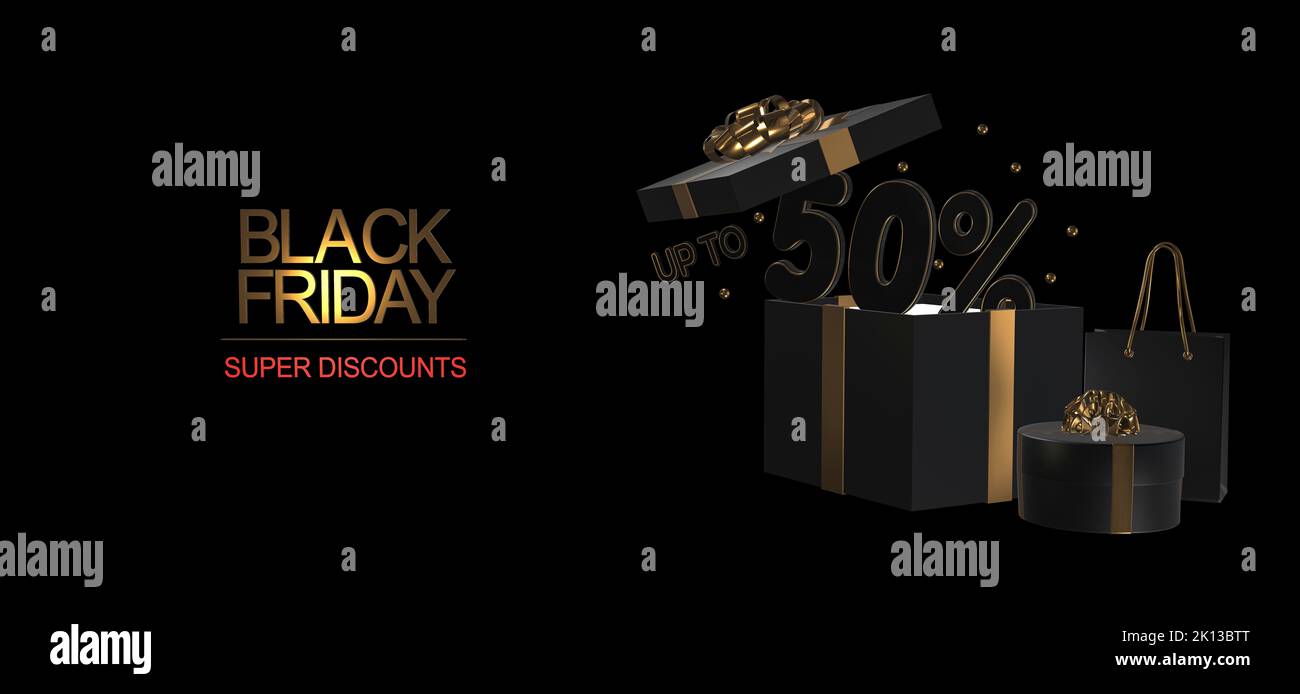 black friday sales banner illustration backgrounds black friday mega ...