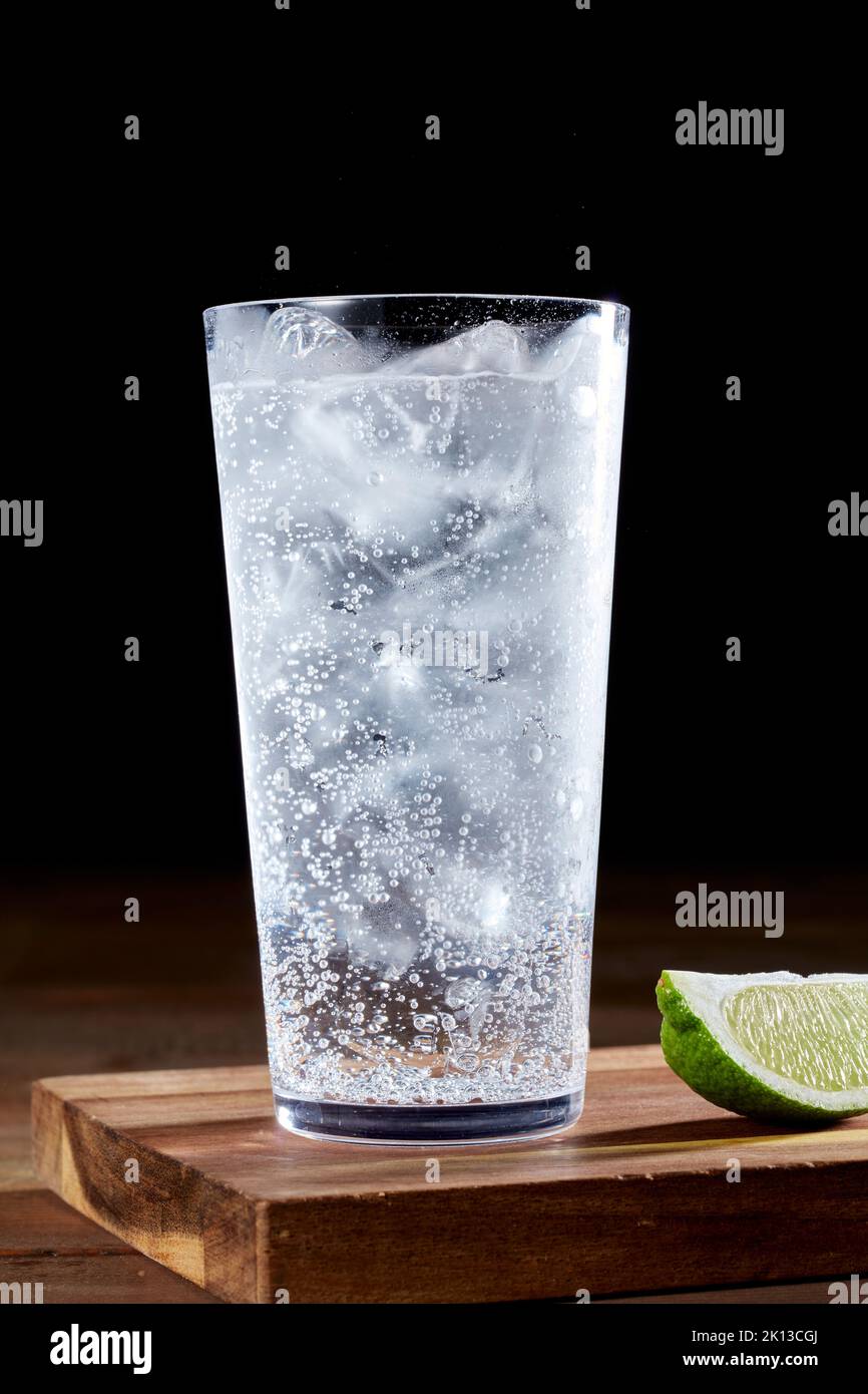 Glass of soda Stock Photo - Alamy