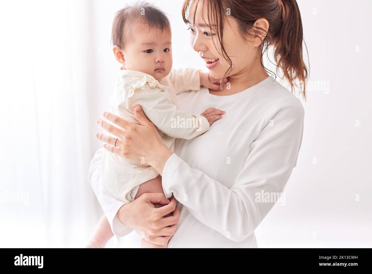 Japanese newborn with mother Stock Photo - Alamy
