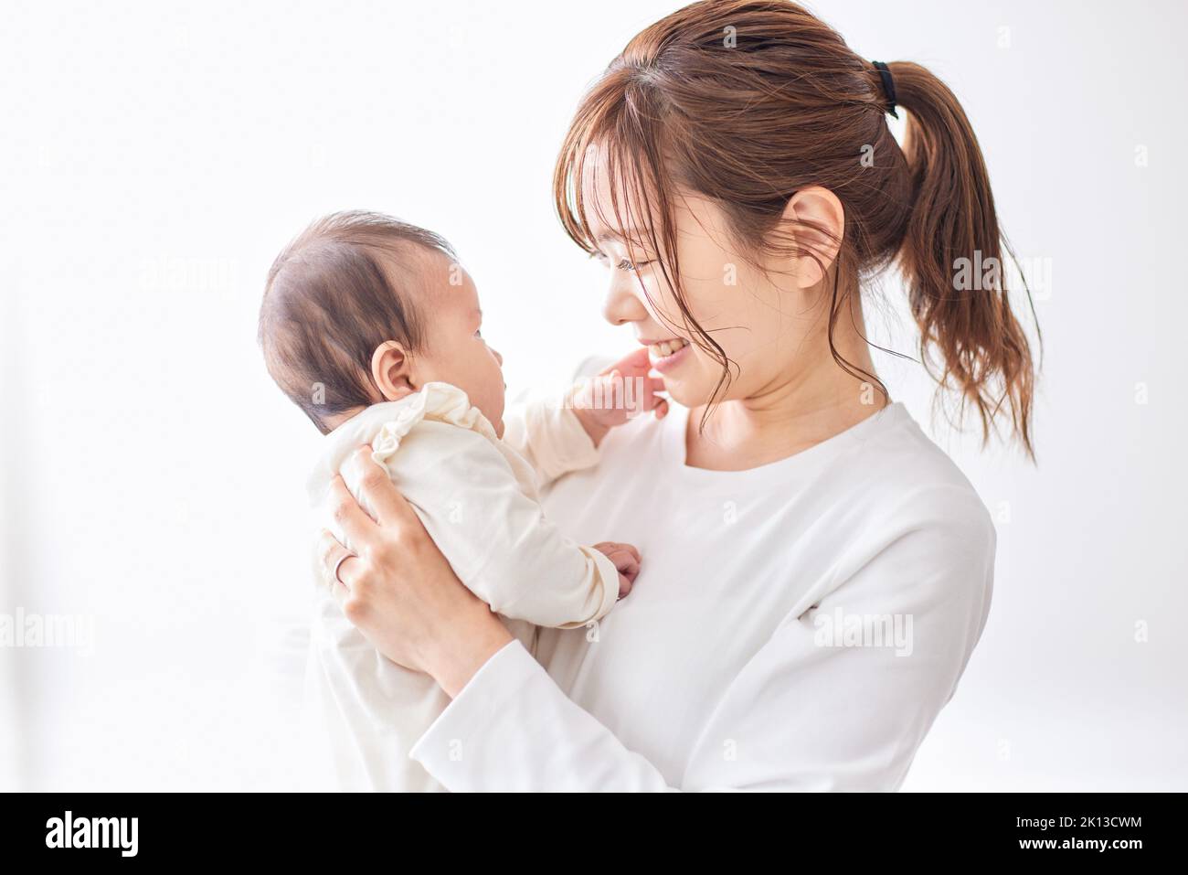 Japanese newborn with mother Stock Photo - Alamy