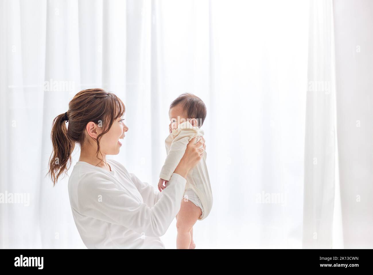 Japanese newborn with mother Stock Photo - Alamy