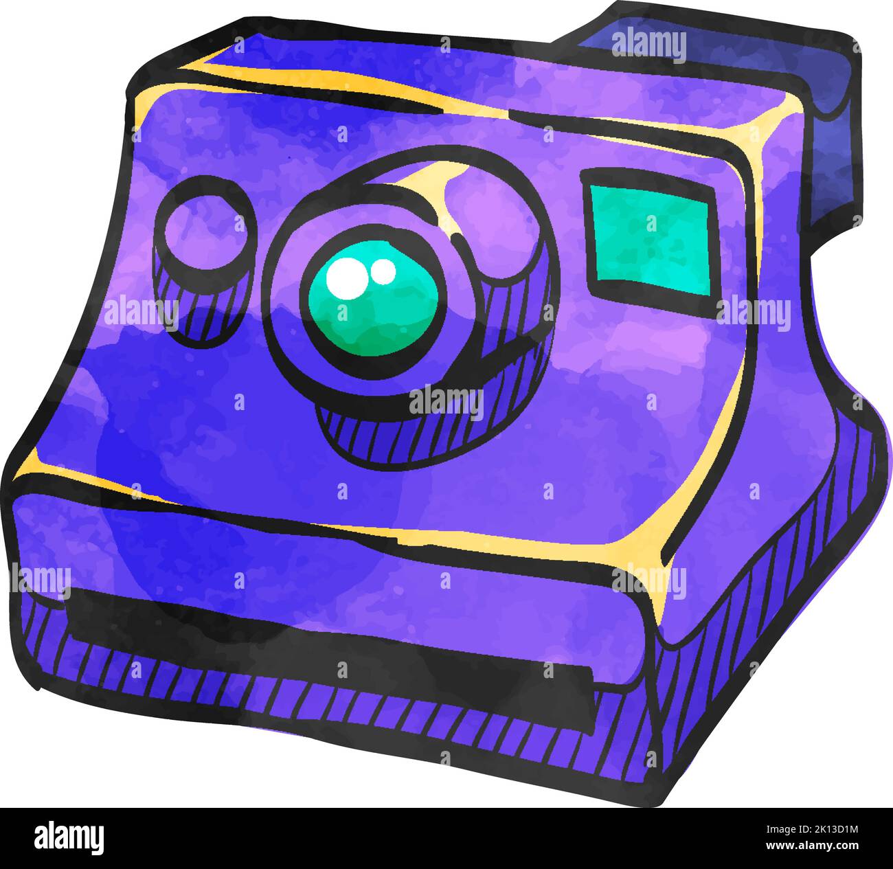 Instant camera icon in Stock Vector Images - Alamy