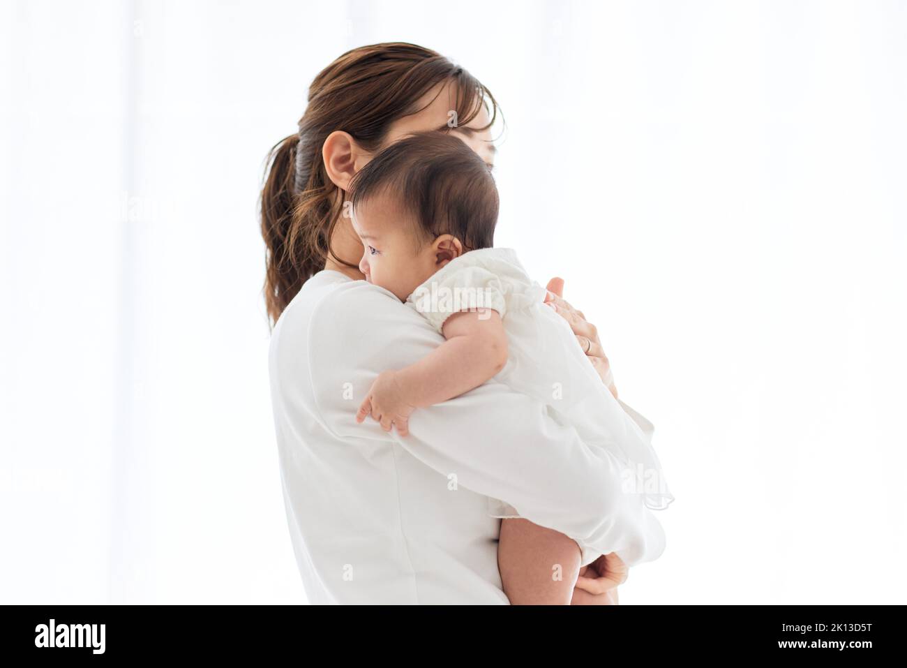 Japanese newborn with mother Stock Photo - Alamy