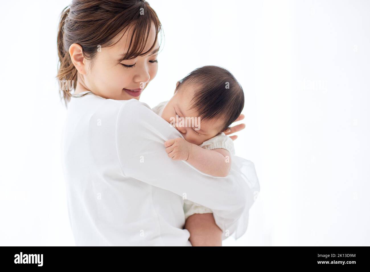 Japanese newborn with mother Stock Photo - Alamy