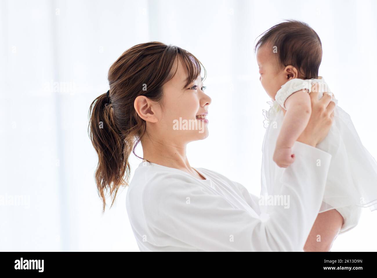 Japanese newborn with mother Stock Photo - Alamy