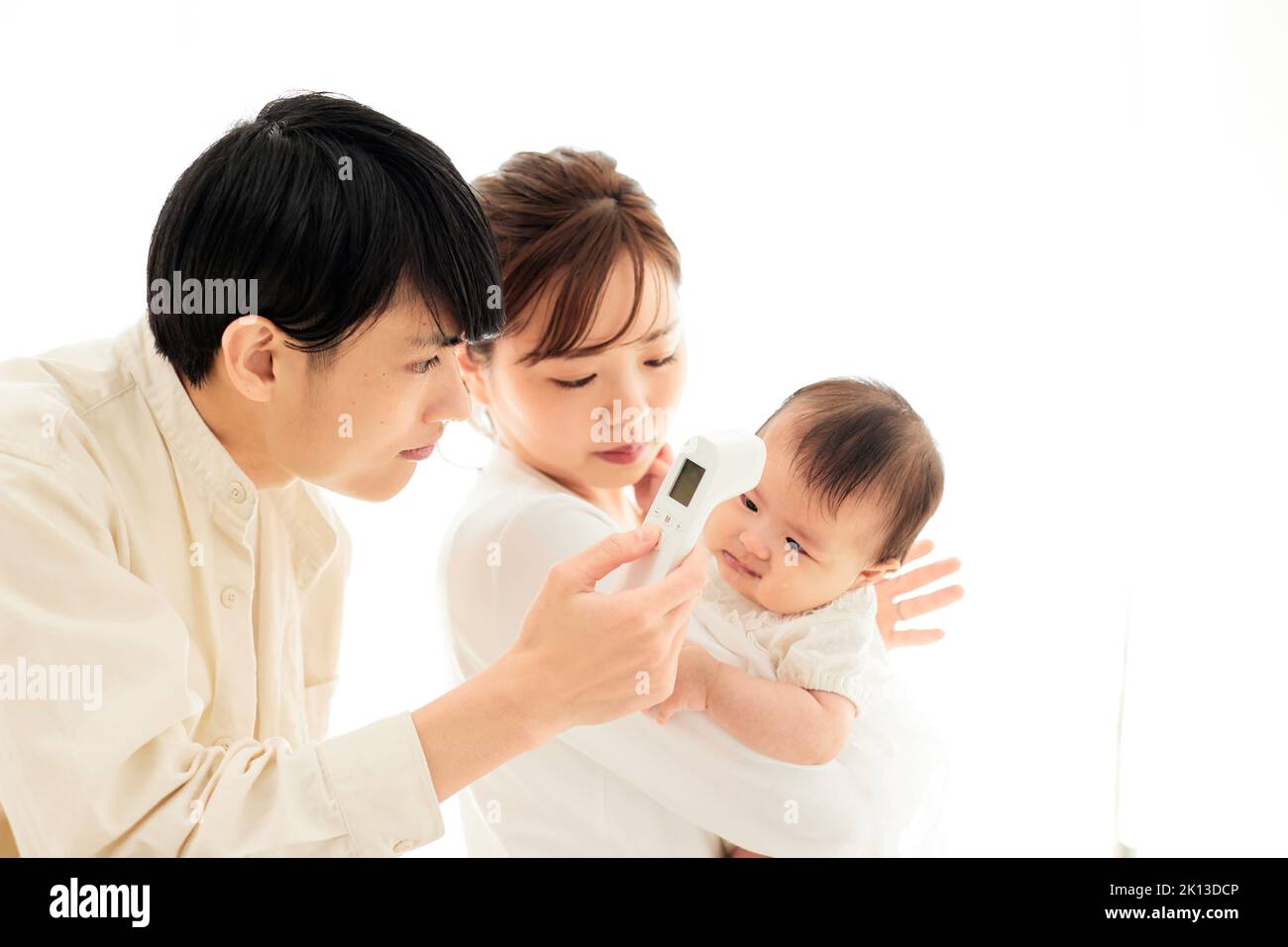 Japanese newborn with mother and father Stock Photo - Alamy