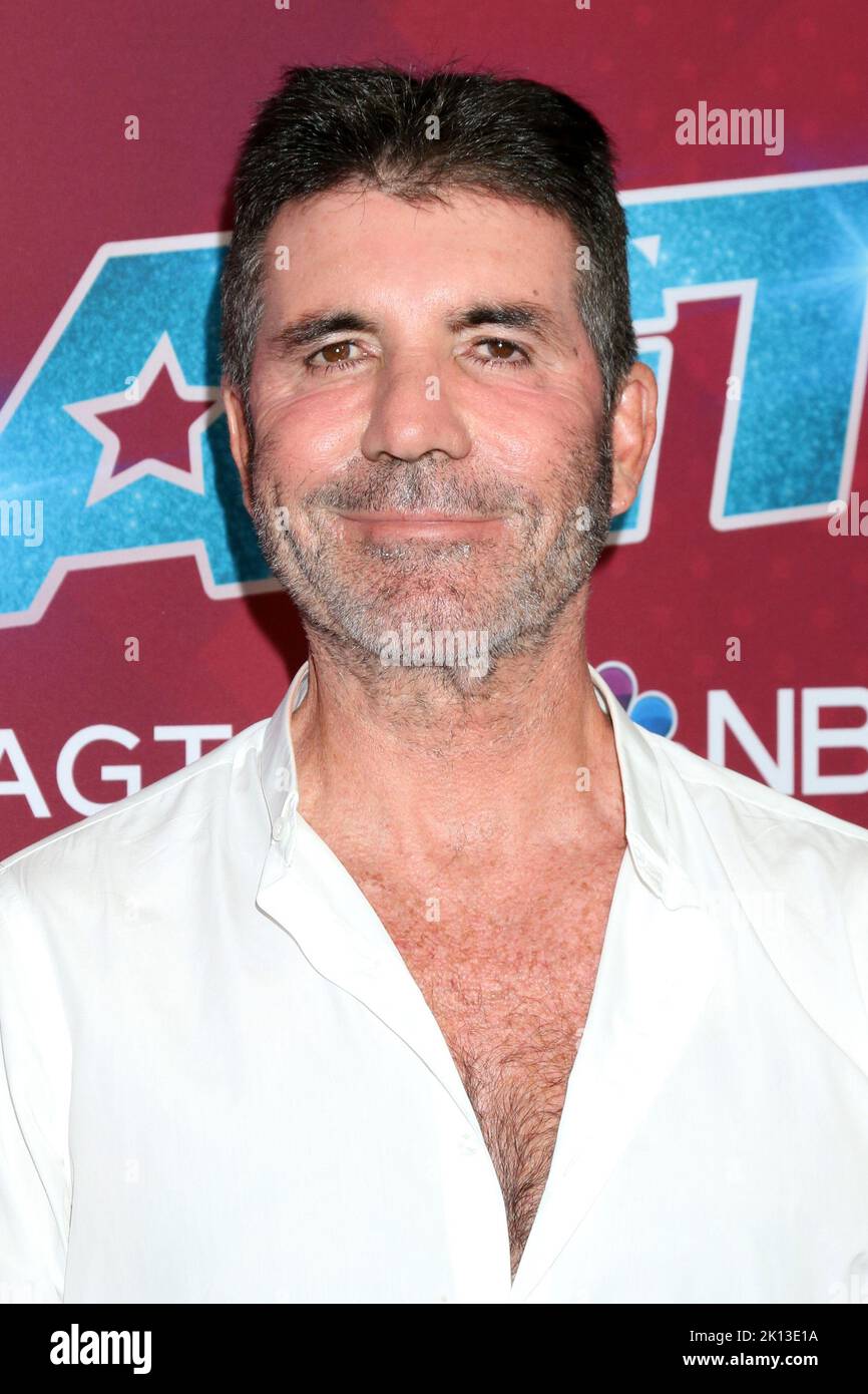 Simon Cowell at the America's Got Talent Season 17 - Live Show Winner ...