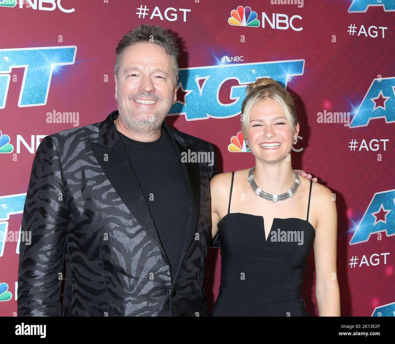 Terry Fator, Darci Lynne Farmer at the America's Got Talent Season 17 ...