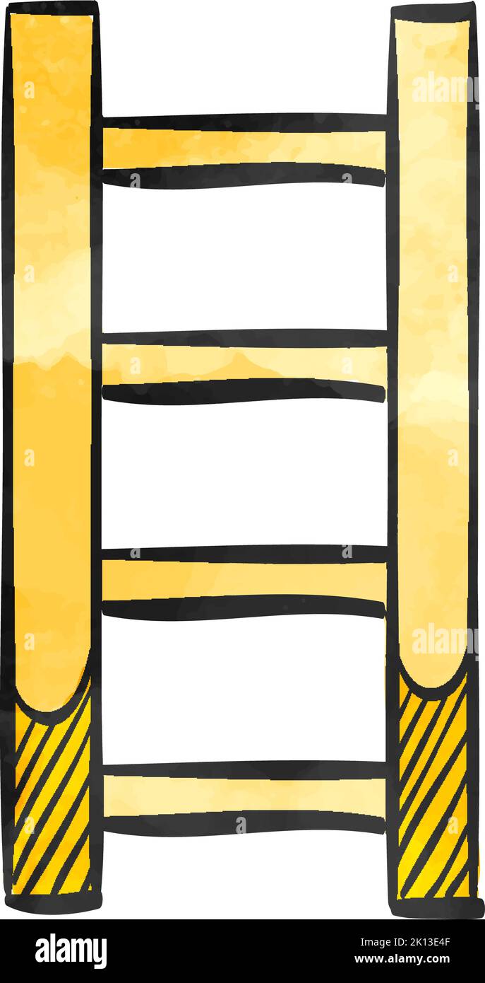 Construction ladder icon Stock Vector Images - Alamy