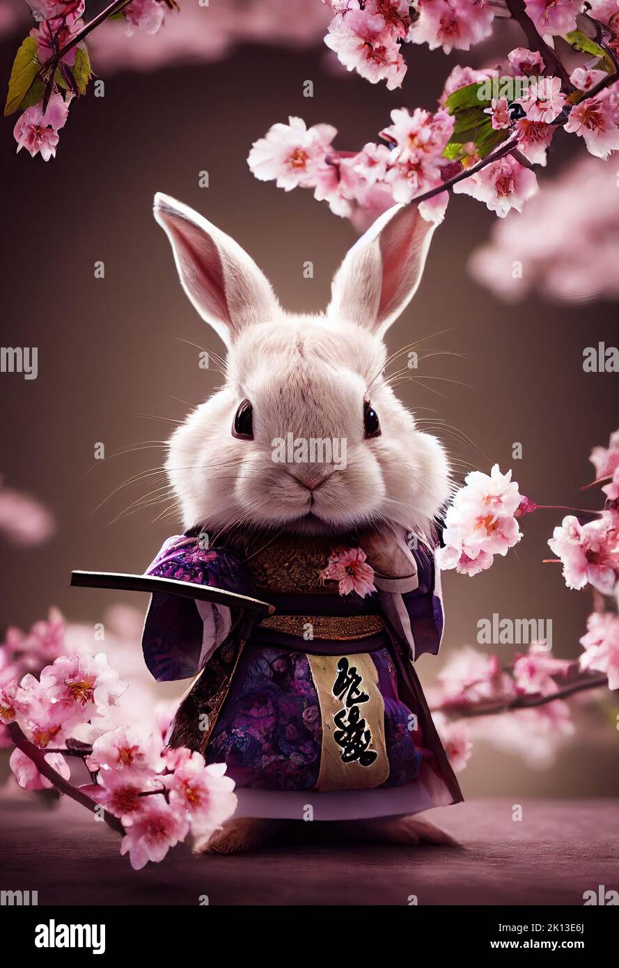 Rabbit samurai hi-res stock photography and images - Alamy