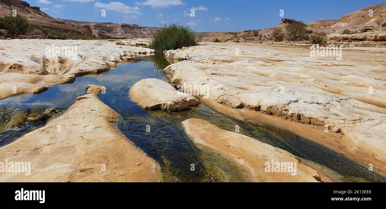 The rock formation in the river Stock Photo - Alamy